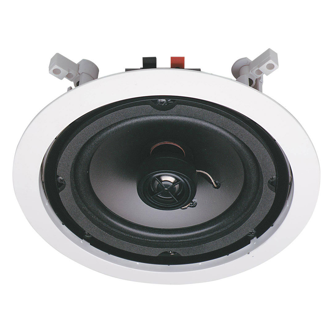 A-C0873 – Opus One 165mm 35W 2 Way Round Ceiling Speaker Pair – Soundcraft