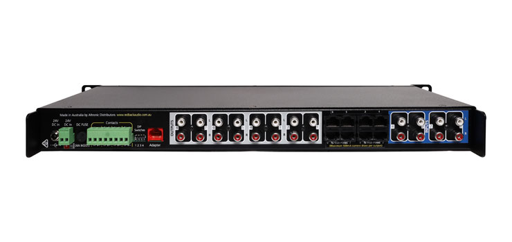 A-A4460 – 4×8 Stereo Audio Switcher System – Soundcraft